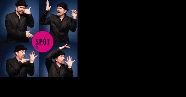 Deaf performing artist, Peter Cook! | American Sign Language Program